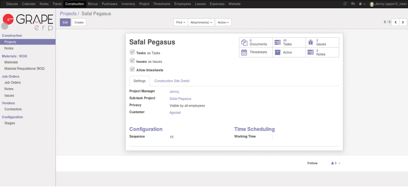 OSCORP TECH | Grape Construction