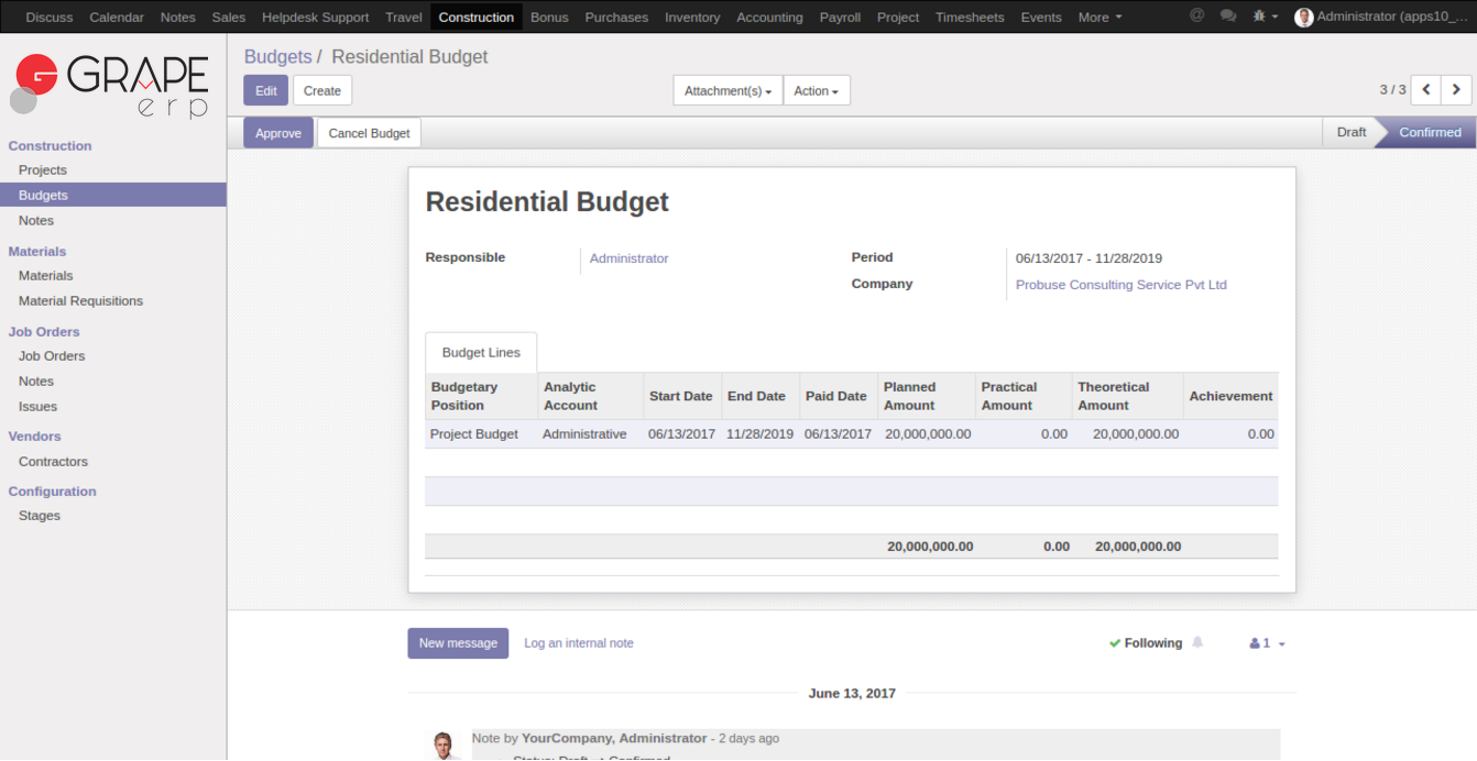 OSCORP TECH | Grape Construction